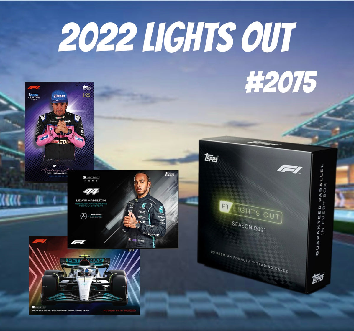 🚨 Break #2075 - F1 2022 Lights Out 🚨 – Elites Cards